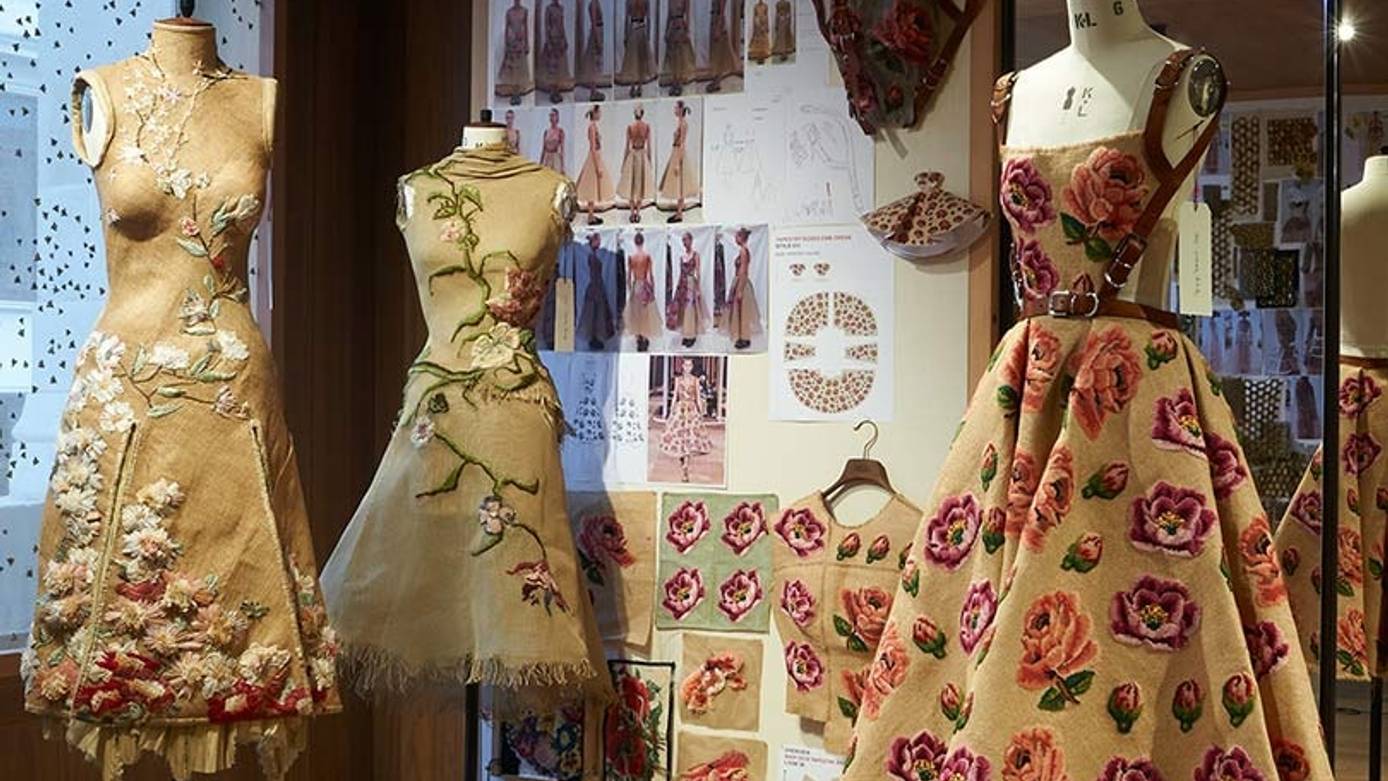 Alexander McQueen opens ‘Roses’ exhibition at London flagship