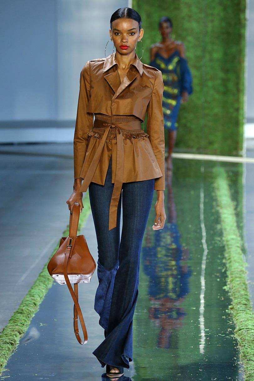 Spotted on the NYFW catwalk: Pantone’s “empowering” colors